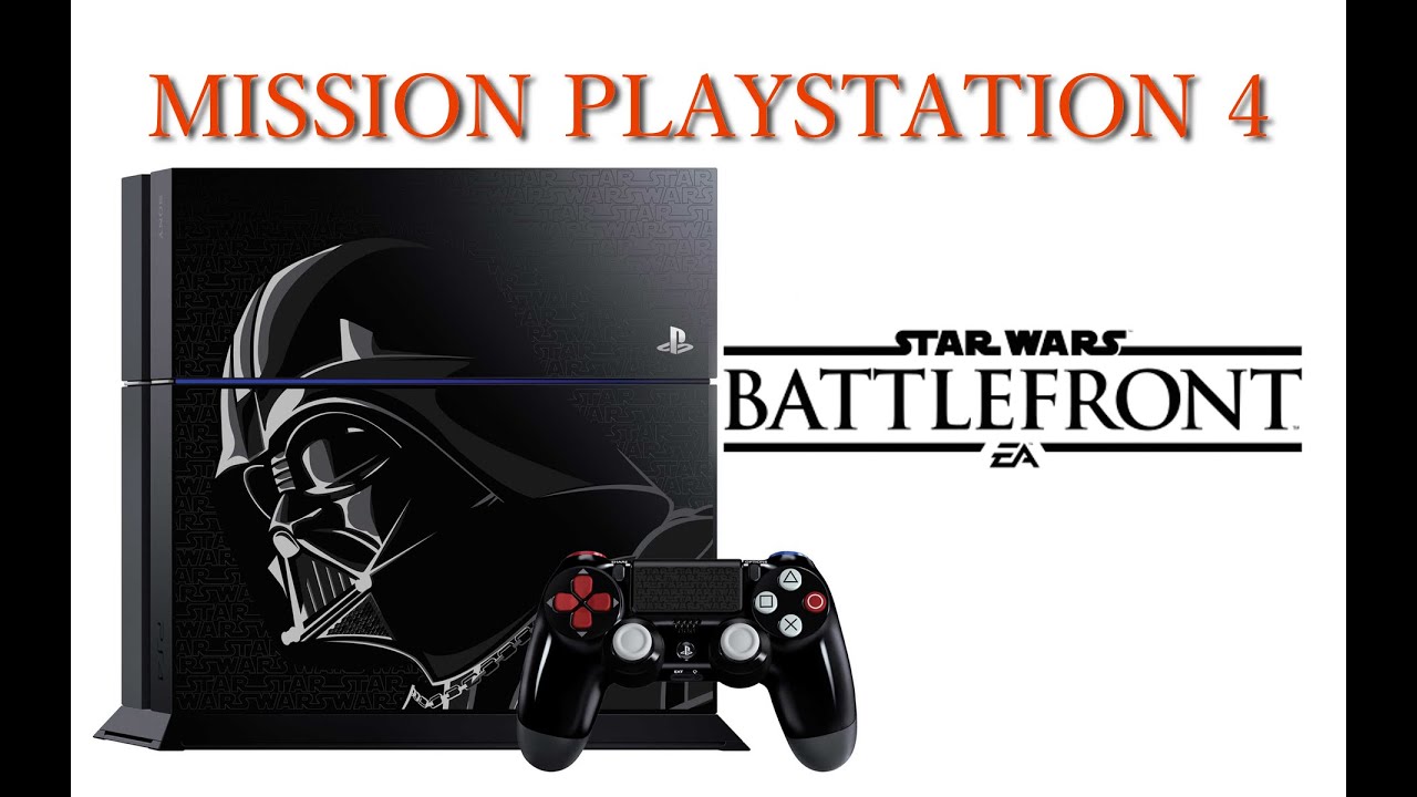Mission PlayStation 4 Star Wars Battlefront Limited Edition Unboxing ...
