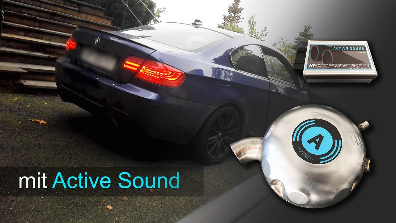 Bmw Active Sound Design