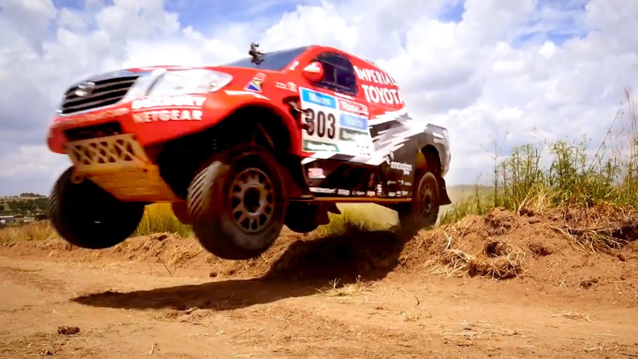Taking On A Dakar Rally Winning Driver - Fifth Gear - YouTube