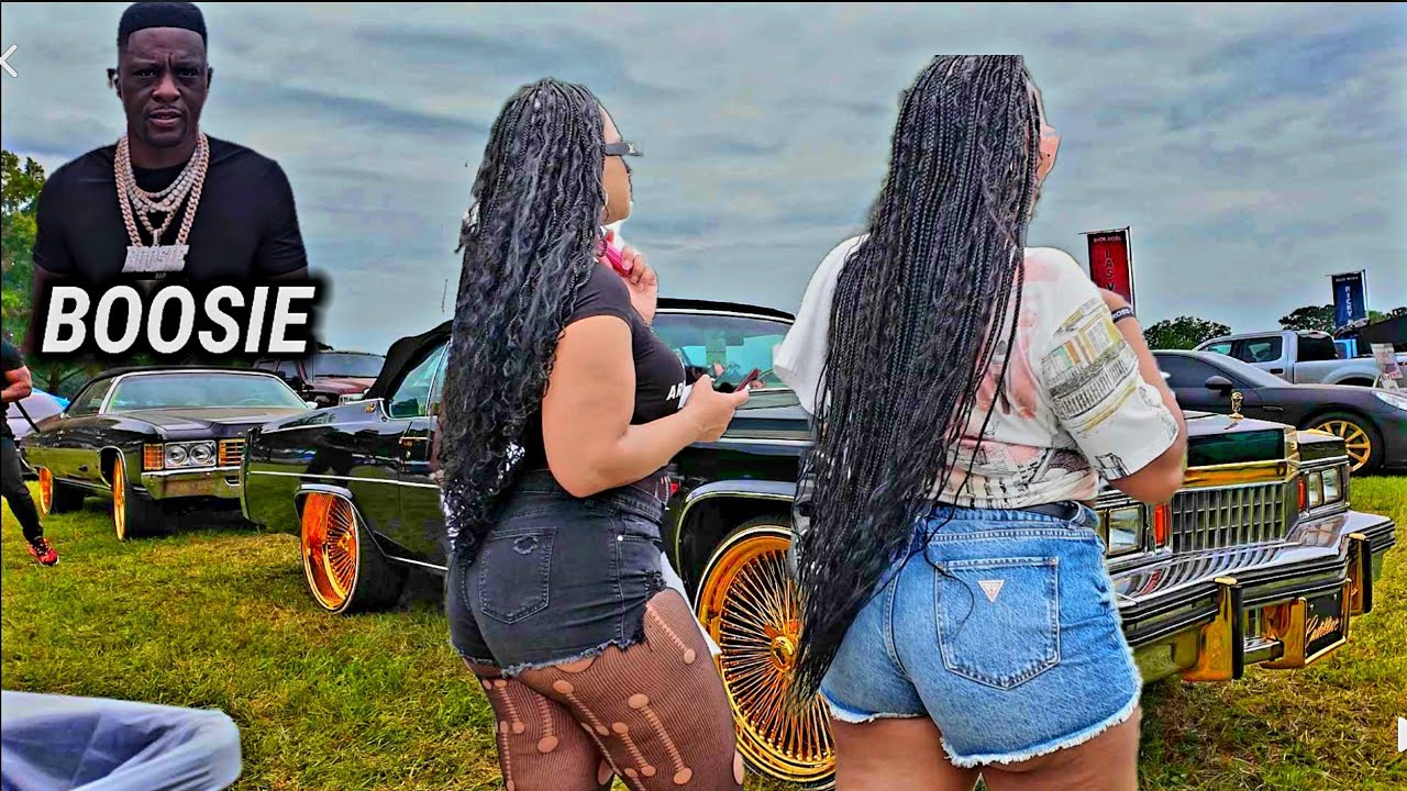 RAPPER BOOSIE COMES TO THE PROMISELAND 2K24 RICK ROSS CAR AND BIKE SHOW ...