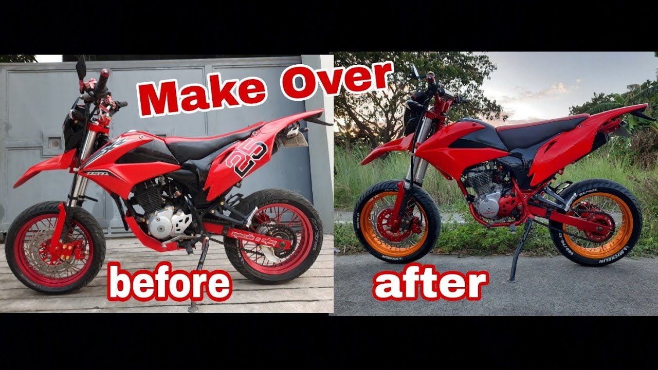 Make Over after 6 years | Honda XR150L dirtbike | Supermotard - YouTube