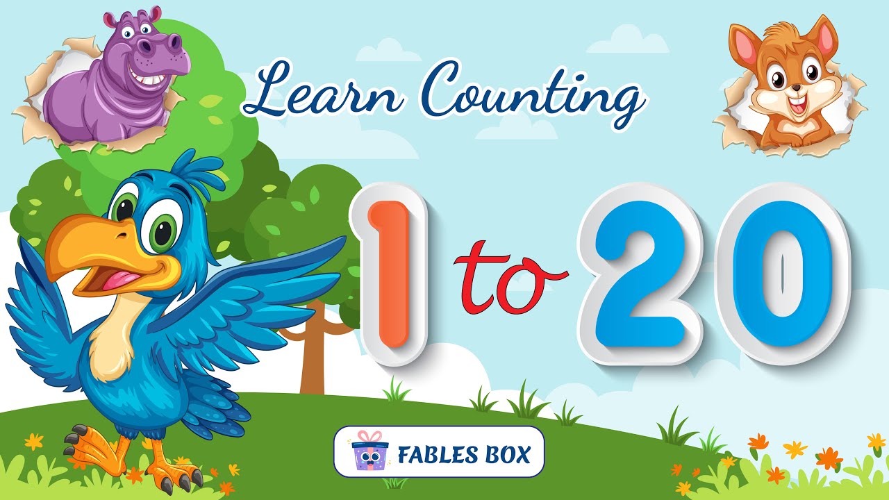 Counting 1 to 20 for Kids | Learn Numbers with Fun | Numbers 1 to 20 ...