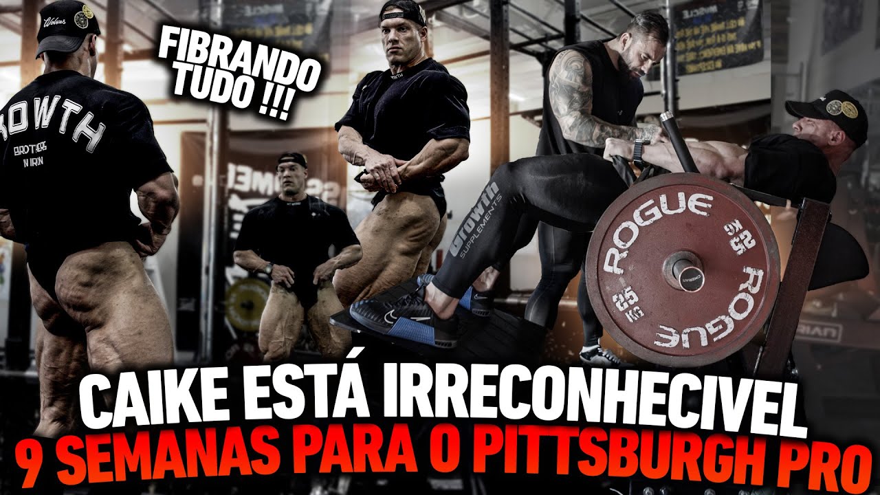 CAIKE PRO ESTÁ IRRECONHECIVEL A 9 SEMANAS DO PITTSBURGH PRO !!! - YouTube