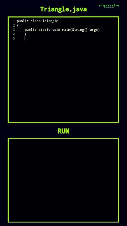 Triangle in Java || Right angled ||algorithm version ||‎‎‎@Algorithm_Logic||#Algorithm_Logic # ...