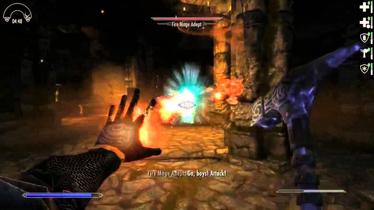 Skyrim Playthrough: The College of Winterhold E87 Fellglow Keep - YouTube