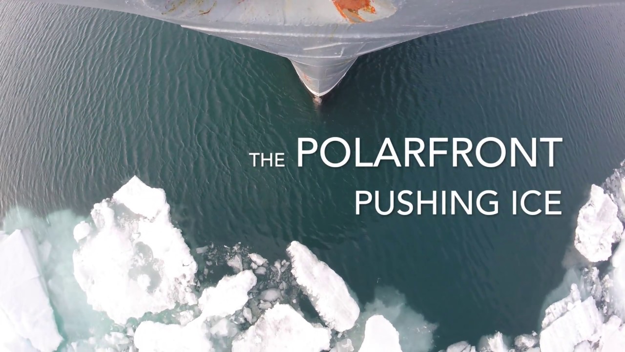 The MV Polarfront - Pushing Ice [4k] - YouTube