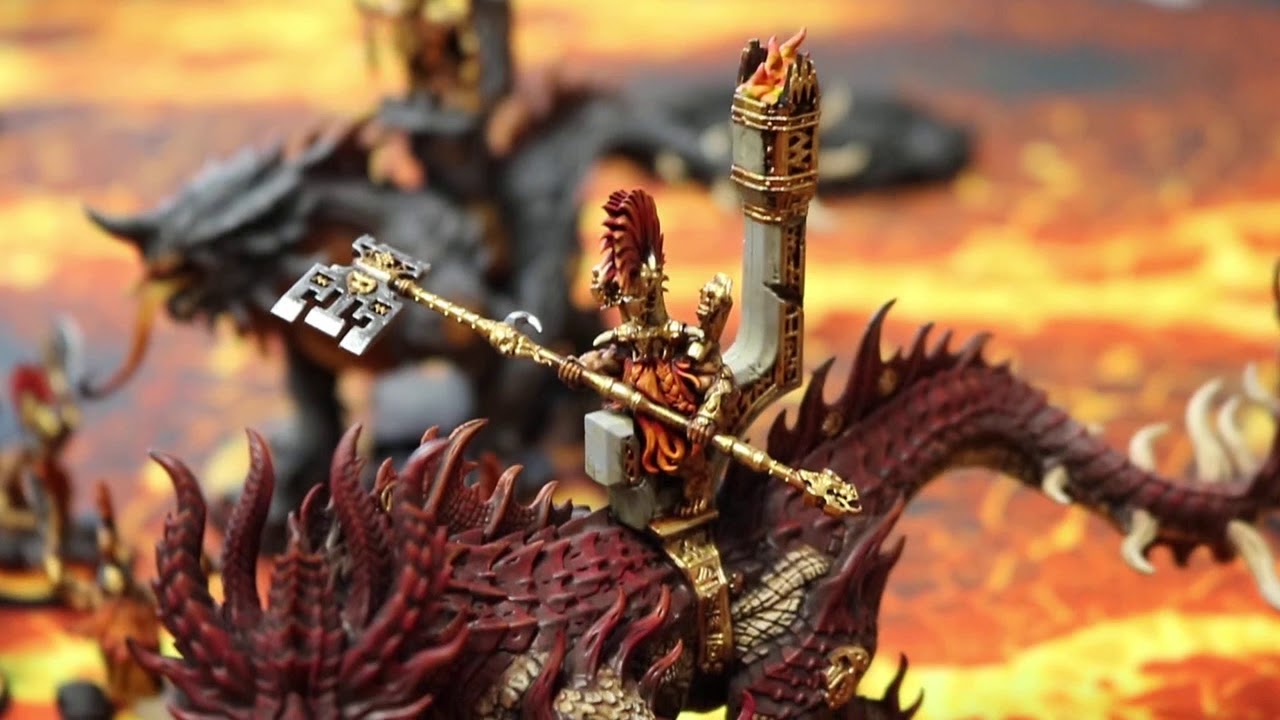 Fyreslayer Studio Army Complete - YouTube
