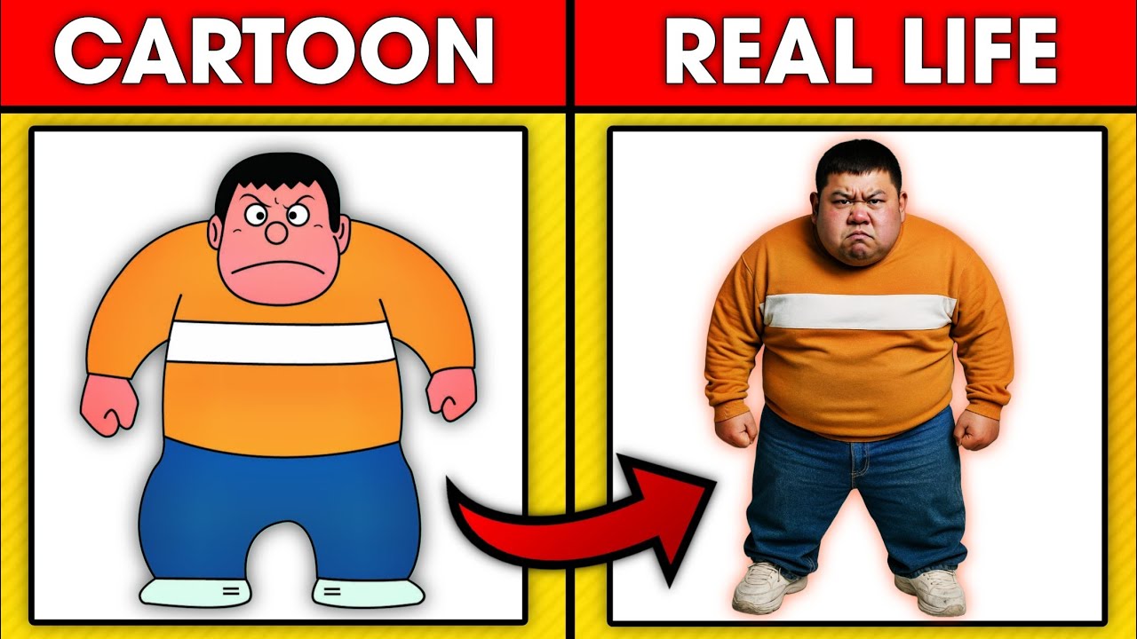 Cartoon in Real Life – AI Version Will Shock You! - YouTube
