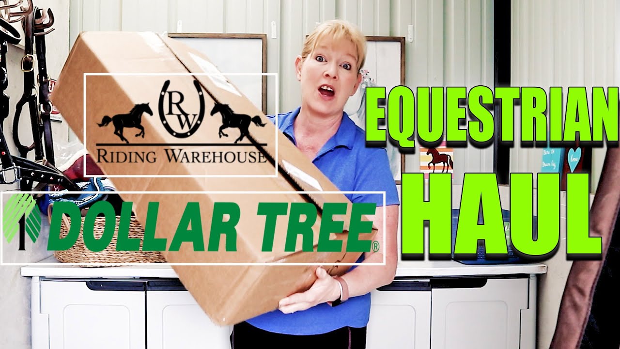 TACK HAUL! Riding Warehouse Sale + DOLLAR TREE! Matchy Matchy! - YouTube