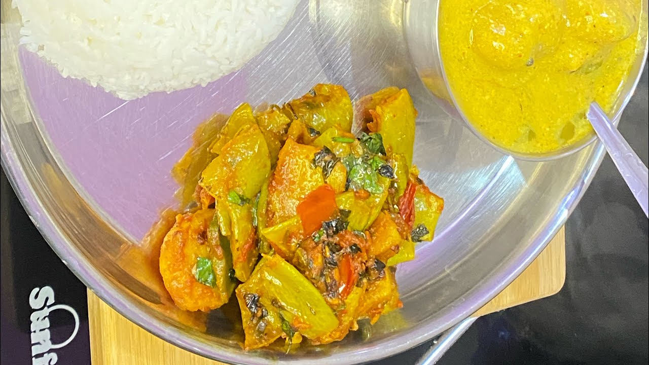 सेम की भुजिया और खाना बहुत ही स्वादिष्ट बनाई || sem recipe || Bihari ...
