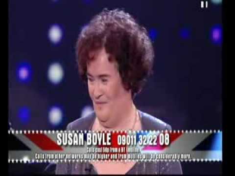 Susan Boyle Sings "I dreamed a dream" @ Britain Got Talent Finals - YouTube