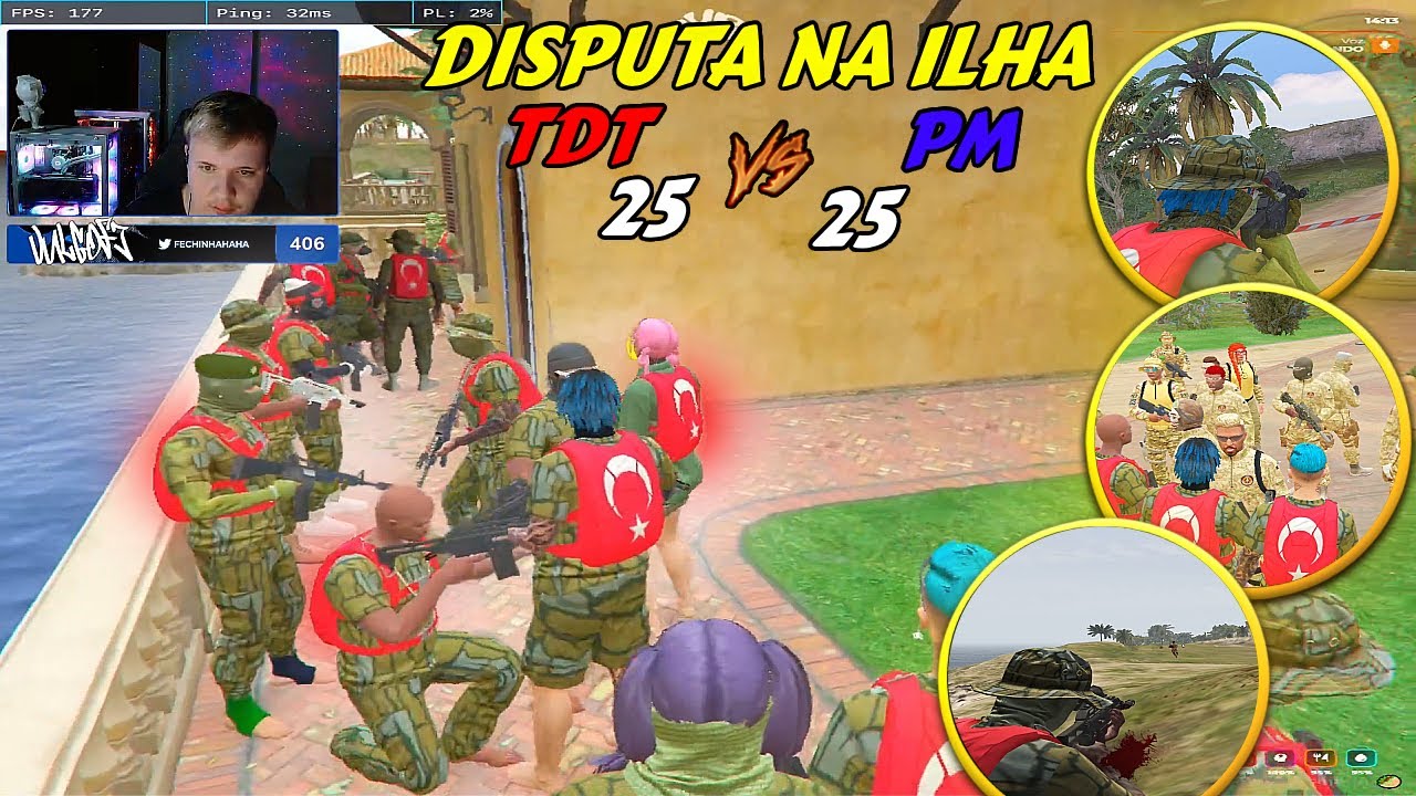 TURQUIA vs HYPE POLÍCE 25x25 NA ILHA O VENCEDOR GANHA 300K | | HYPE RP ...