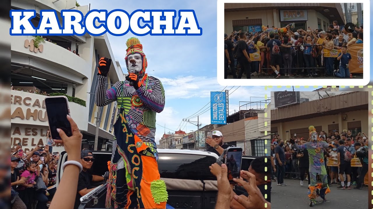 KARCOCHA su último SHOW EN EL SALVADOR #centrohistórico CASI LLORA 🥺 ...