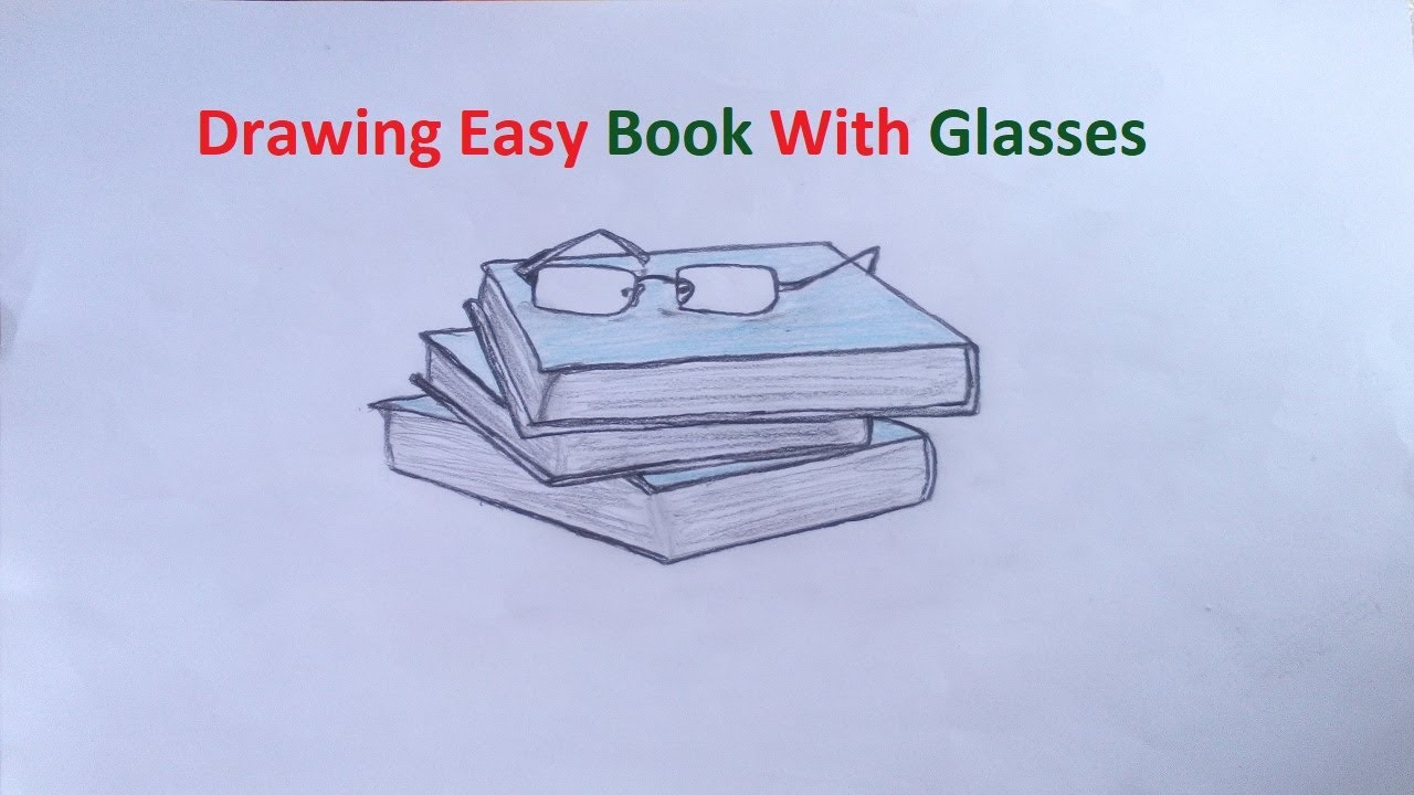 Drawing Book With Glasses || Rupar Rong Pencil - YouTube
