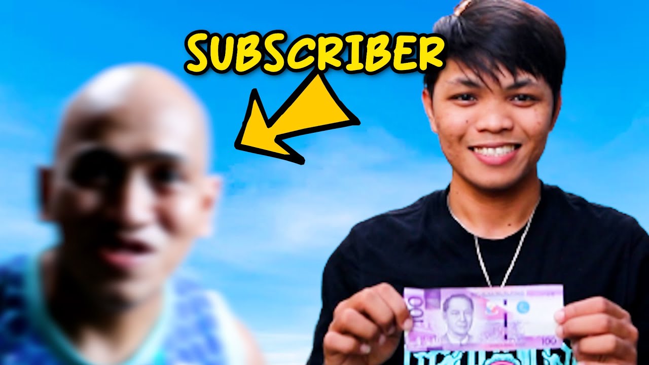 I Invited 1 Subscriber to WIN 100 Pesos - YouTube