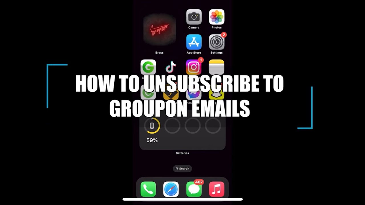 How to Stop Groupon Emails| Unsubscribe From Groupon Emails - 2023 ...