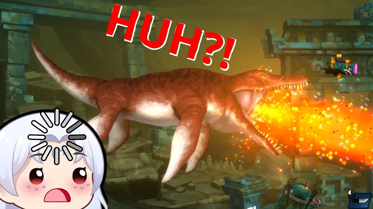 We Fought An Ancient DINOSAUR with a MISSILE LAUNCHER! | Dave the Diver ...