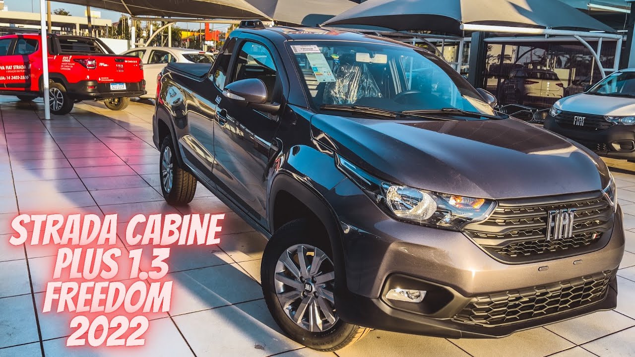 NOVA FIAT STRADA 2022 FREEDOM 1.3 CABINE PLUS - A STRADA FREEDOM VALE A ...