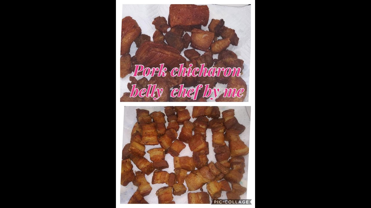 how to make pork chicharon belly - YouTube