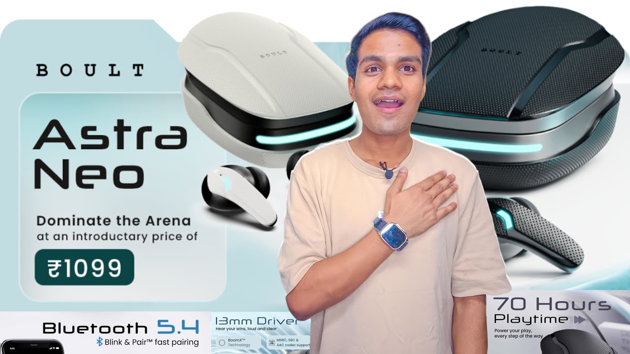Boult Astra Neo | Features & Specs | Price At Rs.1099 | 13mm Drivers ...