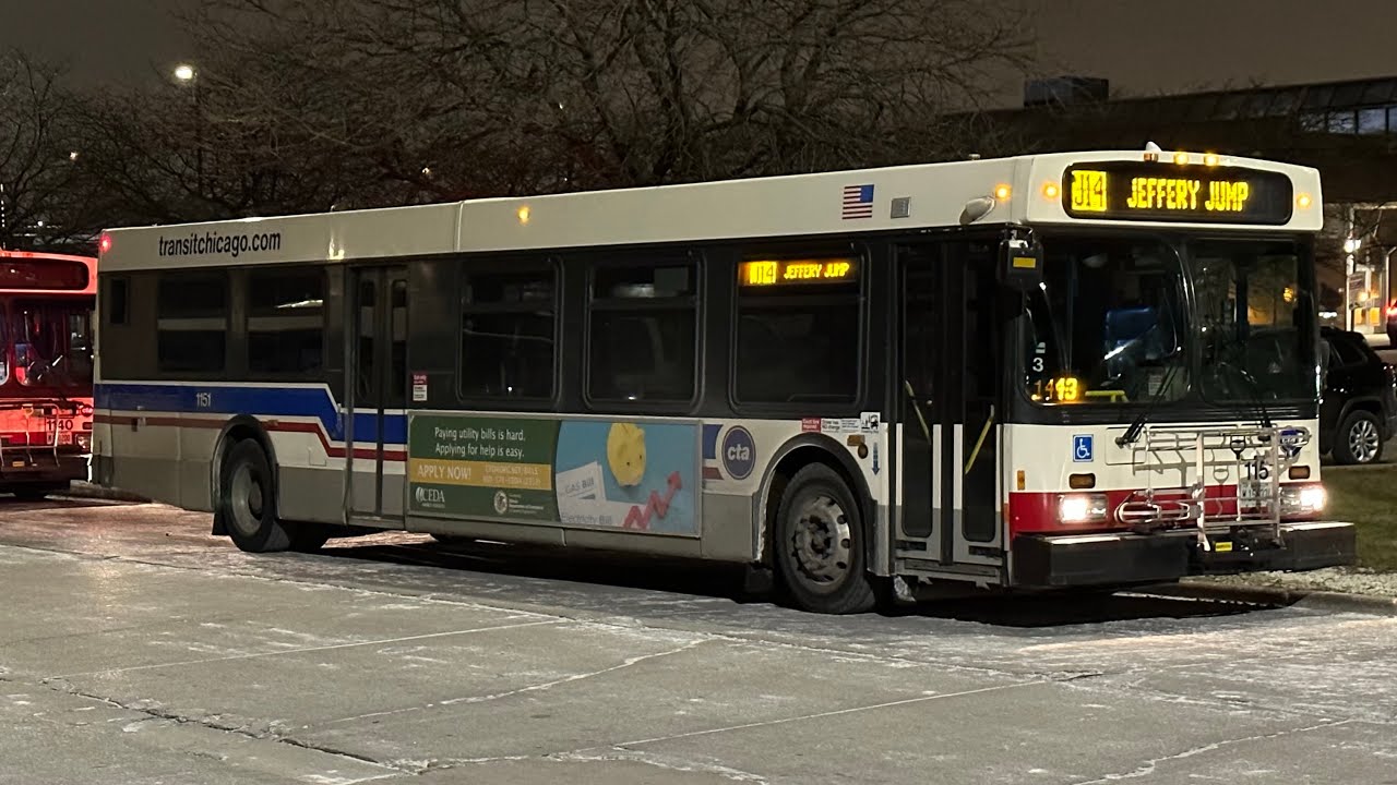 CTA Ride 2006 New Flyer D40LF (1076) On Route J14 Jeffery Jump (Via I ...