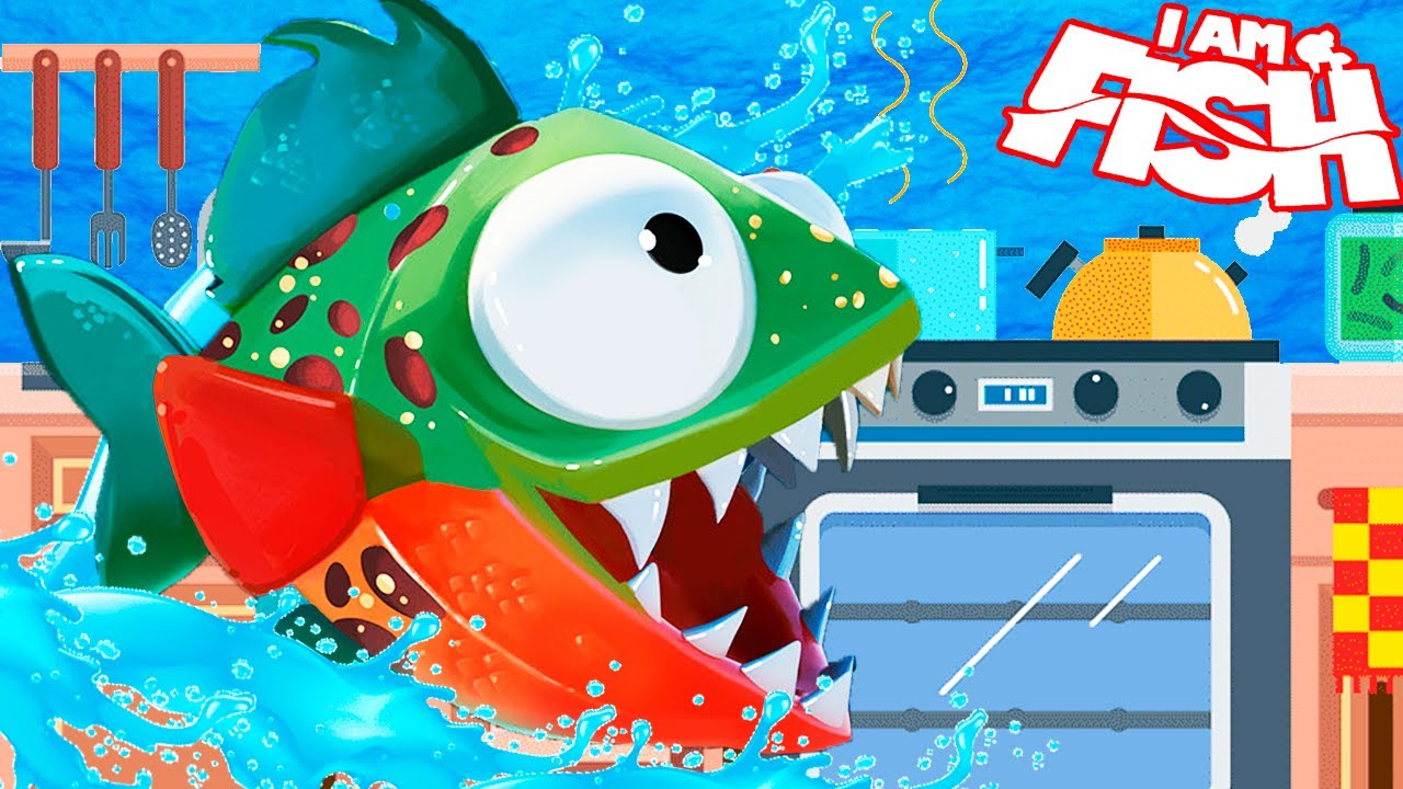LA PIRAÑA INUNDA LA COCINA | I AM FISH - YouTube