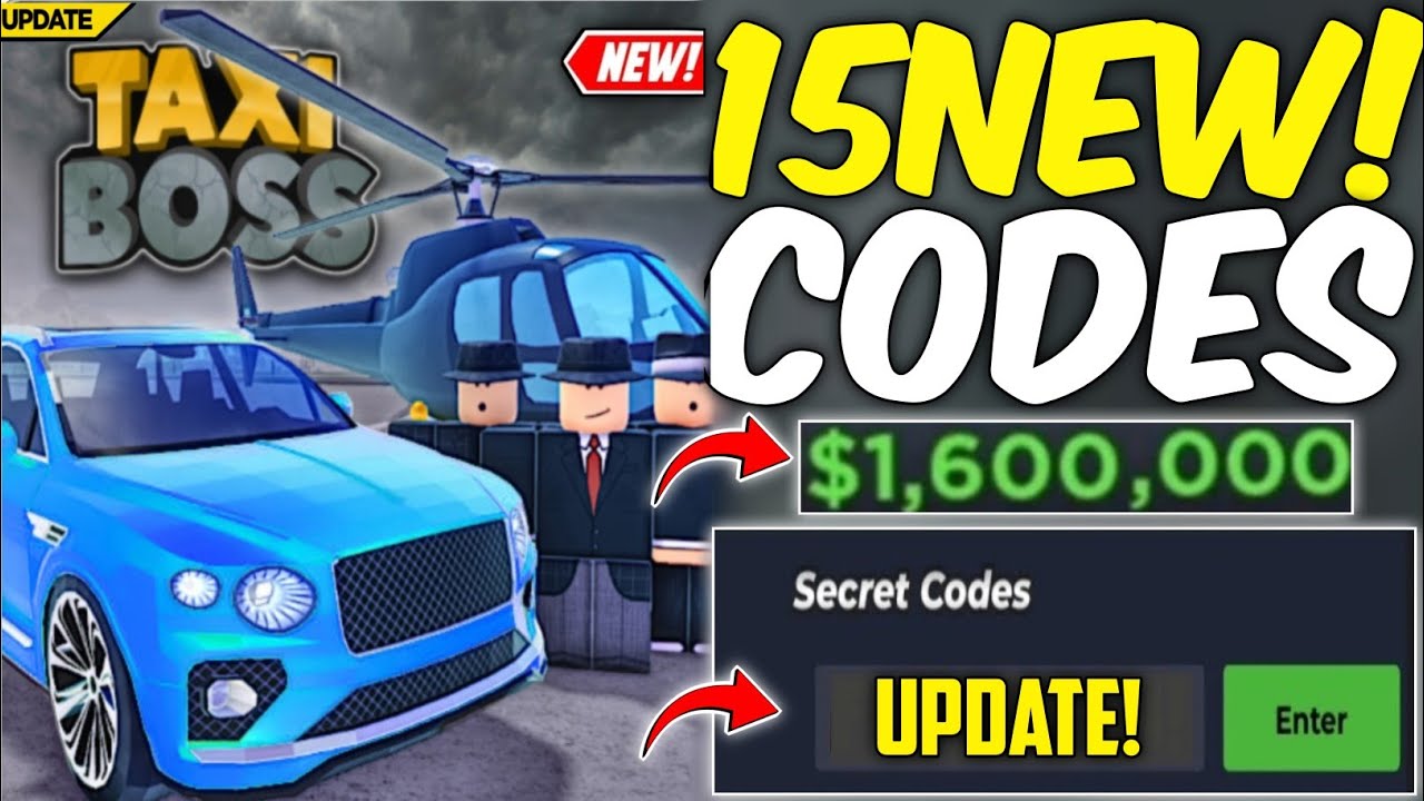 *NEW* TAXI BOSS CODES IN 2024 | TAXI BOSS CODES 2024 | TAXI BOSS CODE | CODES FOR TAXI BOSS ...