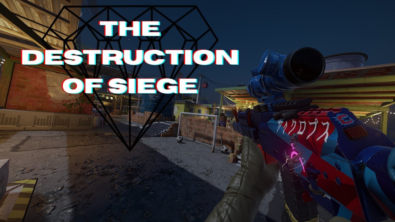 The Destruction of Siege | Rainbow Six Siege Montage #17 - YouTube