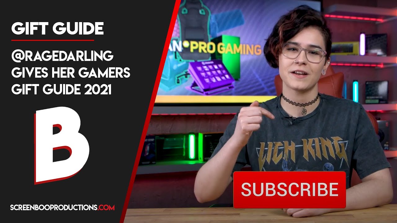 Scan Pro Gaming Gift Guide 2021 - With Rage Darling - YouTube