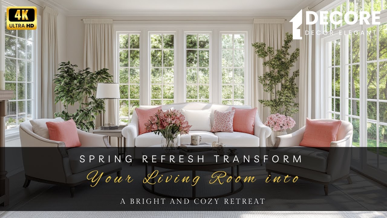 Spring Refresh: Transform Your Living Room into a Bright and Cozy ...