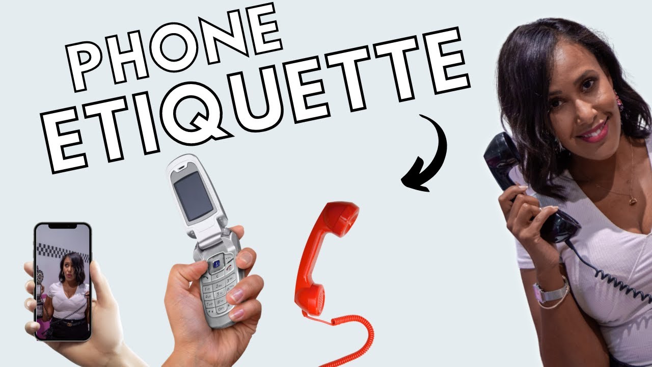 How To Take & Make Calls With Proper FORM & ETIQUETTE | Nicole Fiona ...