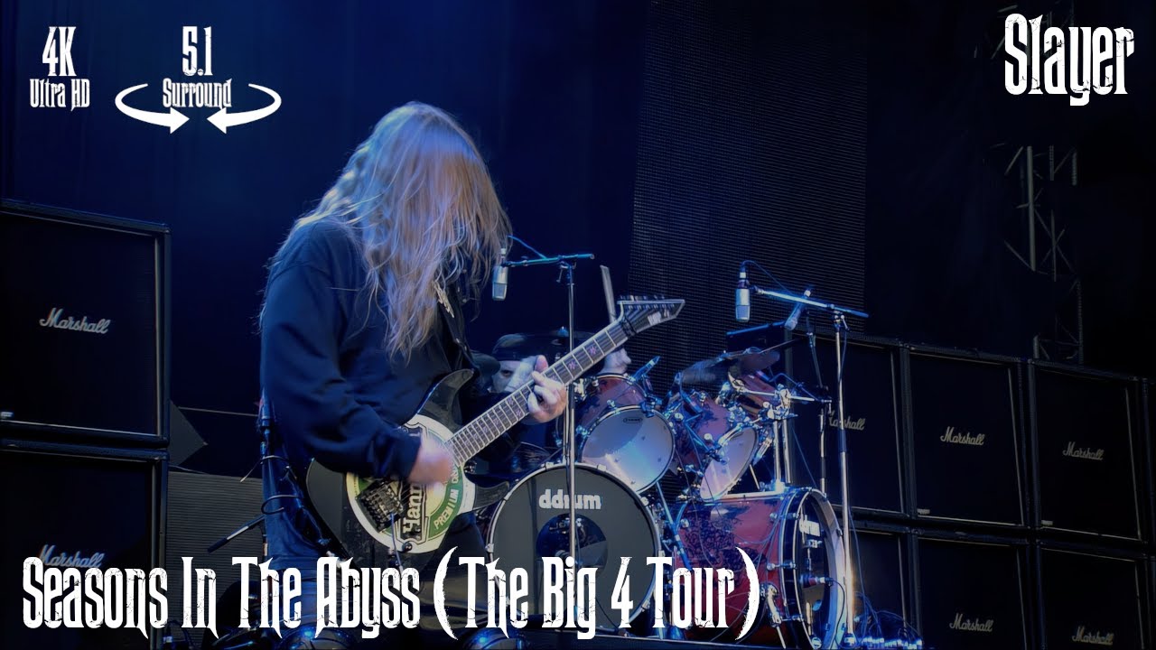 Slayer - Seasons In The Abyss (The Big 4 Tour) [5.1 Surround / 4K ...