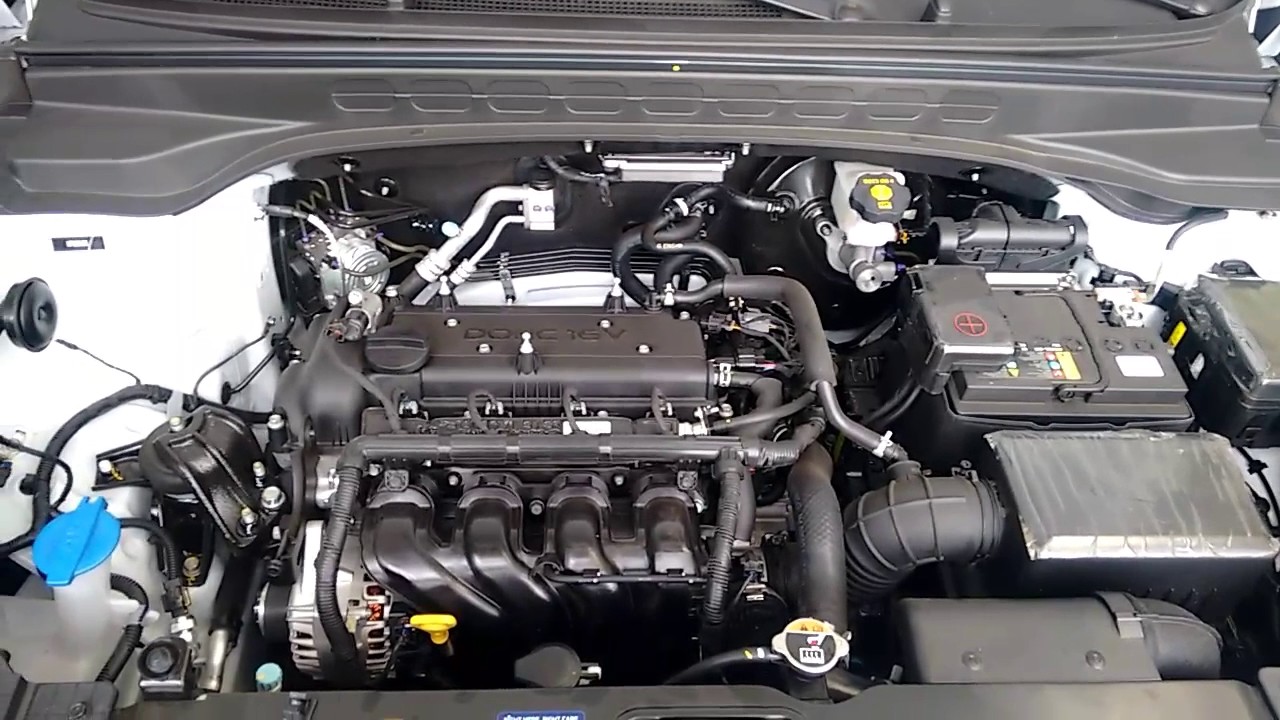 Hyundai CRETA!!! Compartimento do motor e componentes. - YouTube