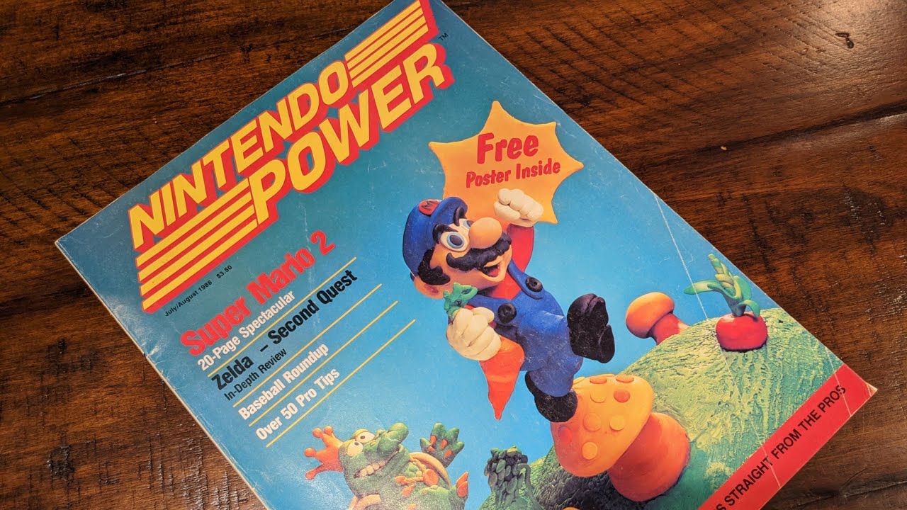 What's Inside Nintendo Power Magazine Issue No. 1? - YouTube
