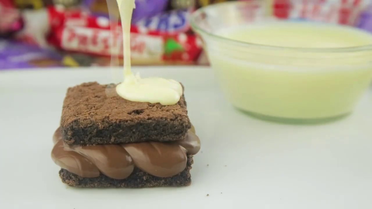 Brownie Recheado ♥ Brownie do Rapha - YouTube