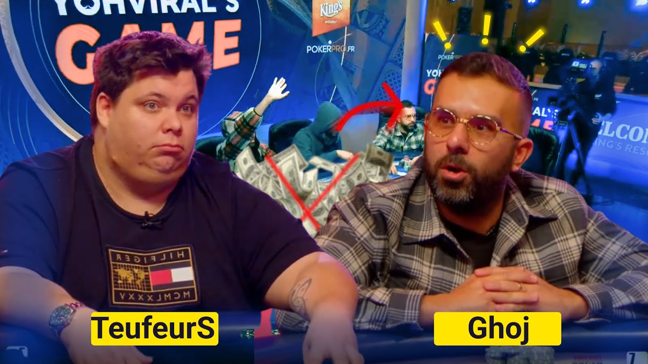 “GHOJ IS TAKING THE BANK” | @TeufeurS ALL-IN 23 200€ vs Ghoj - @YoH ...