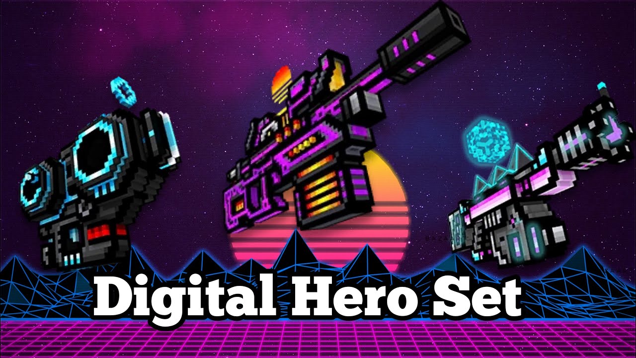 Digital Hero Set Damage Tests| PG3D - YouTube