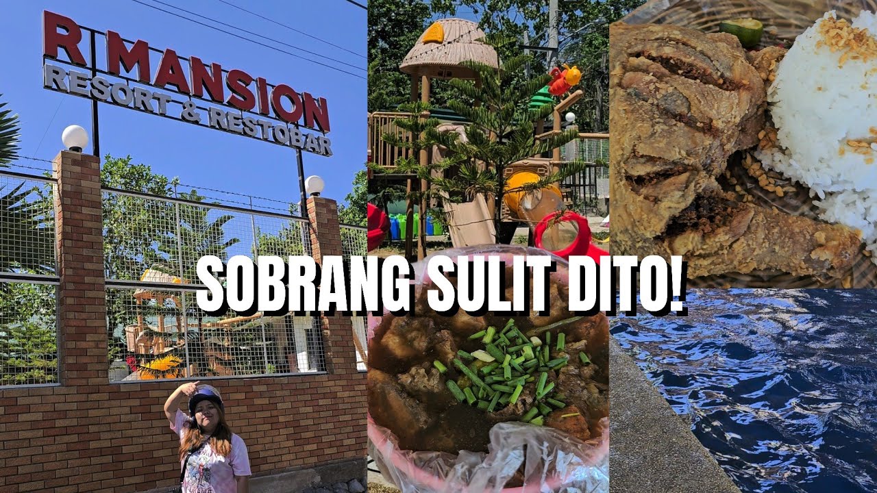 ROSMAR PARES OVERLOAD WITH FREE SWIMMING!? | UNLI SABAW AT UNLI RICE ...