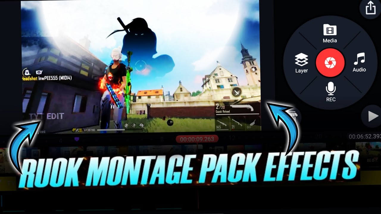 Ruok ff pack RUOK FF Effect RUOK FF editing TYT EDITING - YouTube