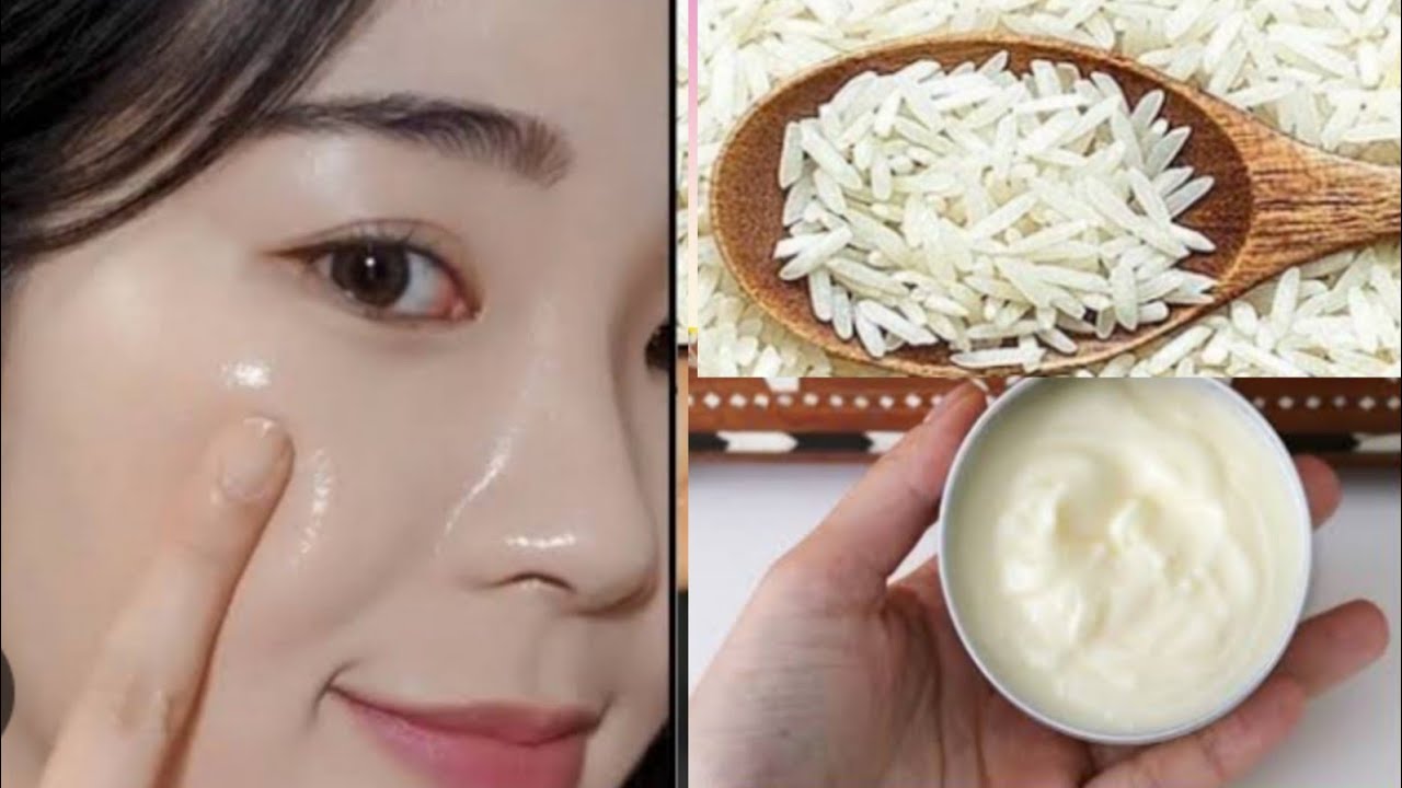 Rice Face Cream at home | skin Whitening &Anti Aging Craem | beauty ...