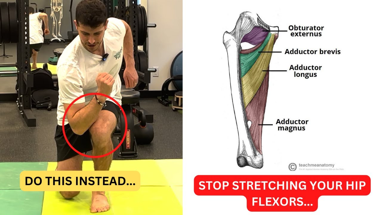 Relieve Stiff Hips with Groin Muscle Techniques - YouTube