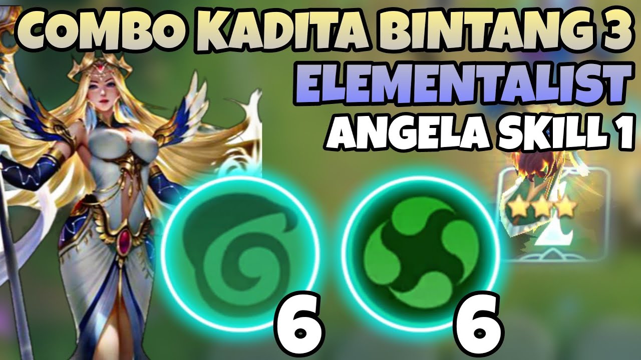 Magic Chess Angela Skill 1 Combo Synergy Nature Spirit Terkuat - YouTube