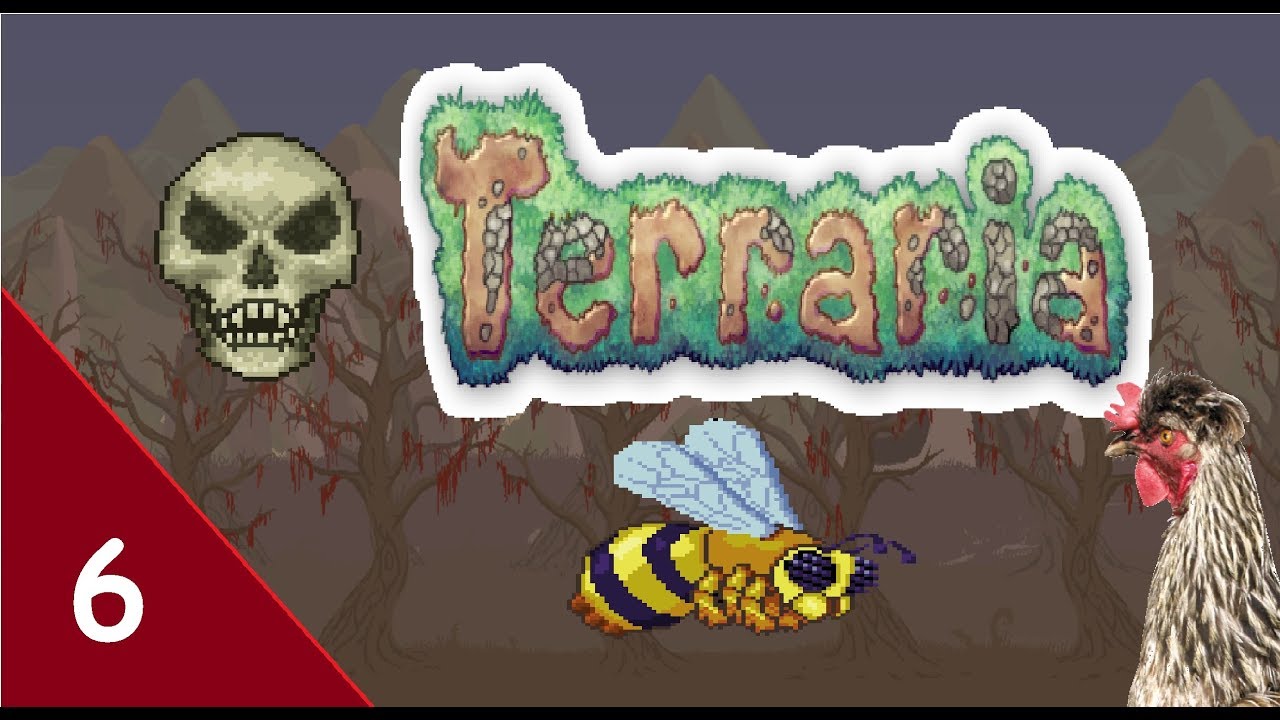 Queen Bee, Skeletron, Giant Chicken! (Roc) - Terraria Joost Dirt ...