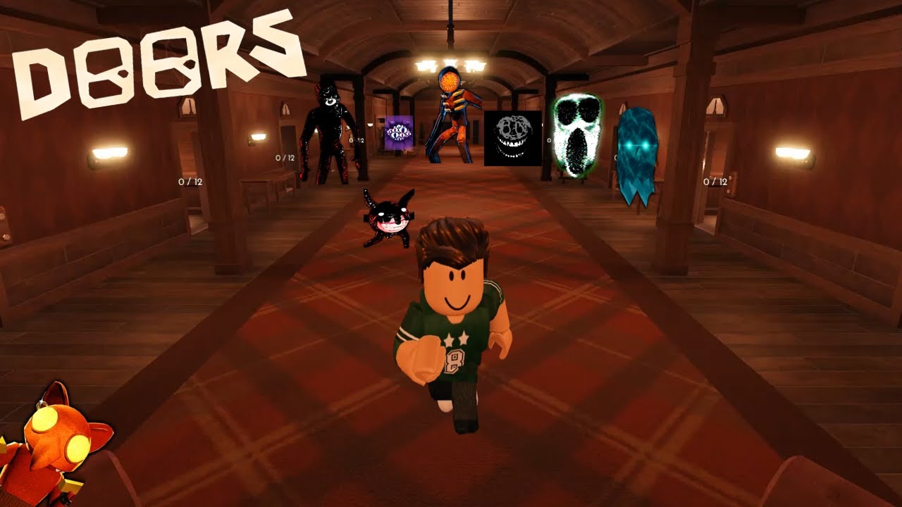Professionals carries noob through 100 DOORS | FULL GAME | Roblox - YouTube