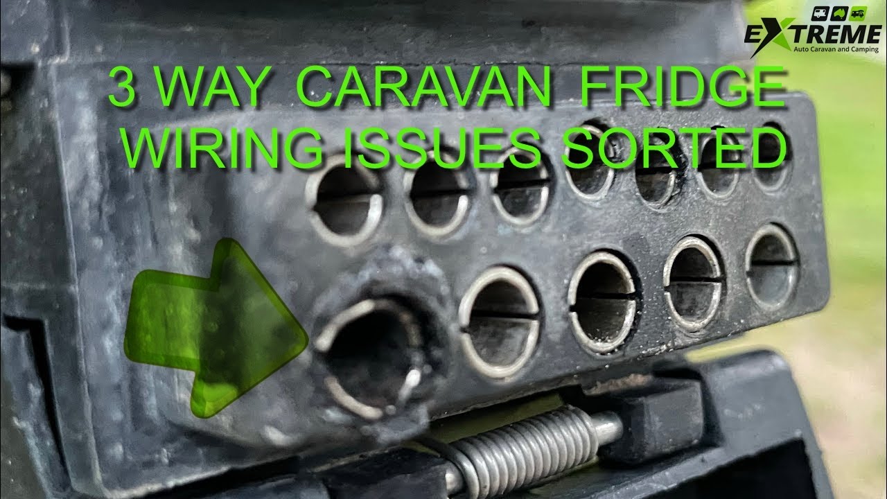 More 3 way AES Caravan Fridge wiring issues sorted again - YouTube