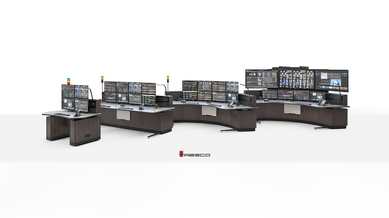 Tresco I Control Room Consoles Designed for Your Operations - YouTube