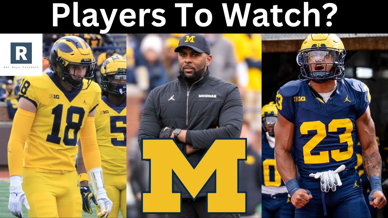 Michigan Football Players To Watch In The Bowl Game? | Michigan vs ...