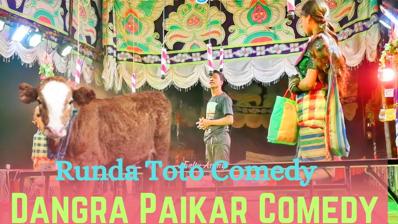 Dangra Paikar Santali Comedy Video |Toto Runda Night Dhamaka |Santali ...