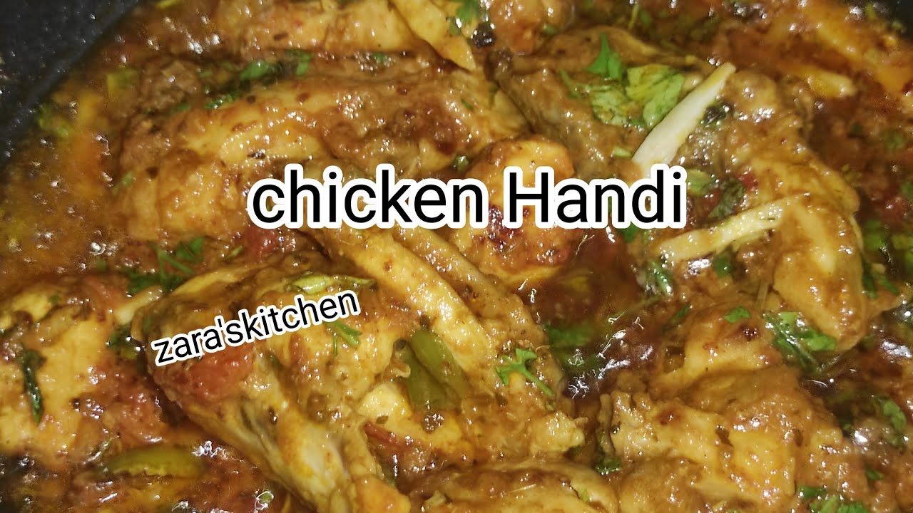 chicken Handi Recipe|creamy Murgh Curry|chicken Handi Restaurant style ...
