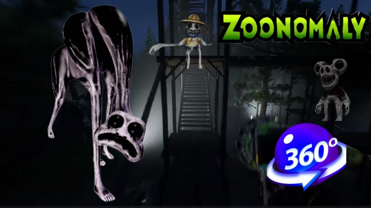 ZOONOMALY! Monster Giraffe! Magic VR 360! Game 115! - YouTube